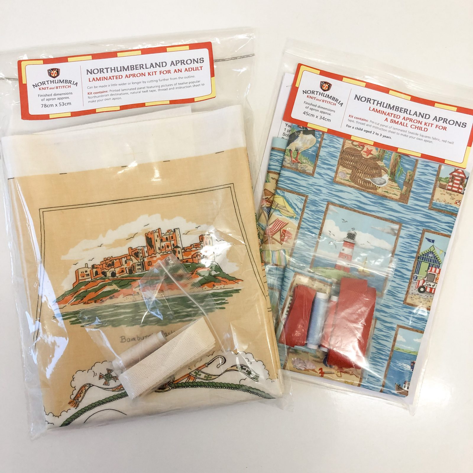 Laminated Apron Kit Adult Northumberland Aprons by Northumbria Knit ...