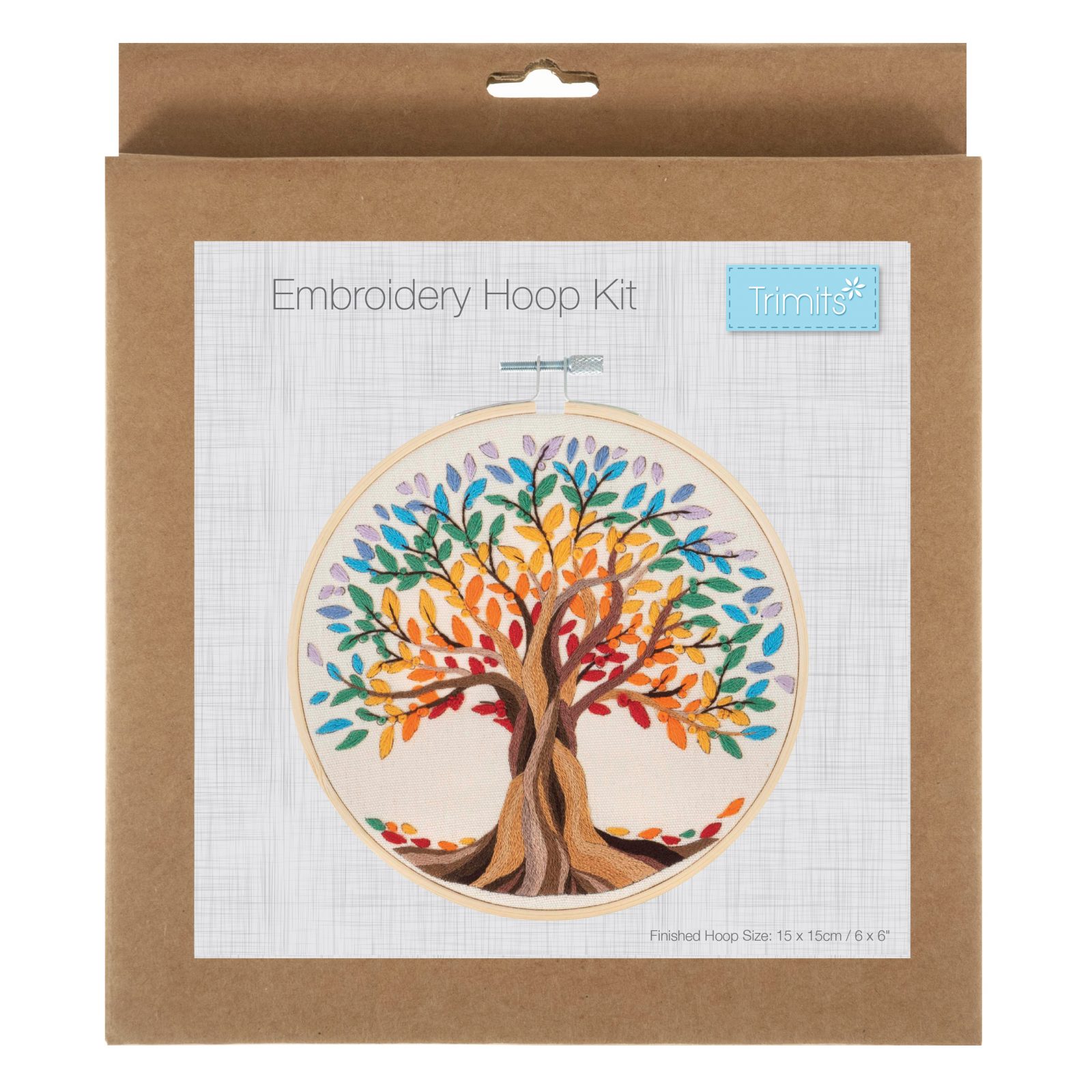 Tree of Life Embroidery Kit – Amble Pin Cushion