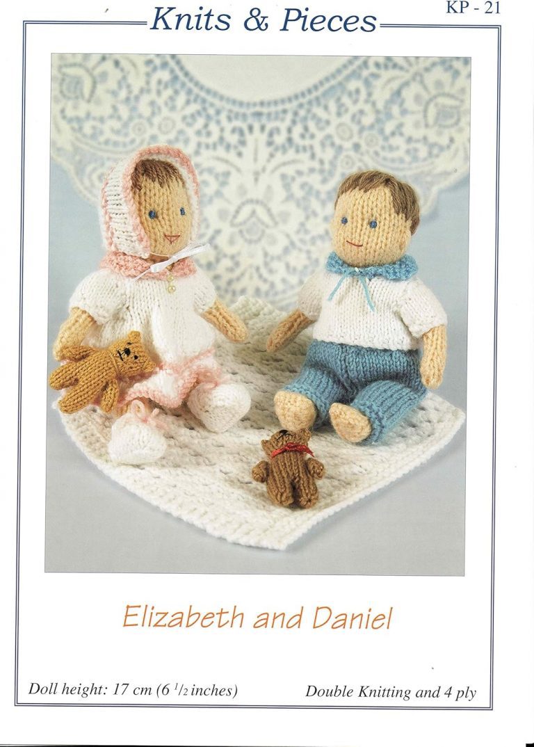Dolls Knitting Pattern – Amble Pin Cushion
